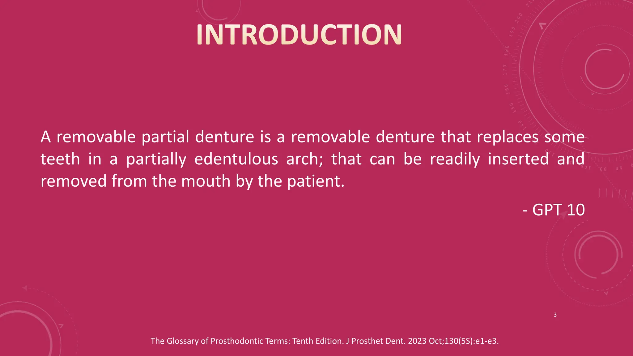 Components of RPD and Major connectors_Dr Shuchi Jain.pptx