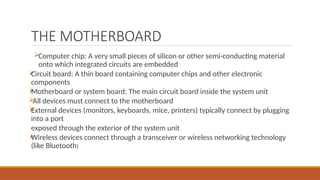 ITC COURSE-Components of System Unit.pptx