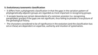 Five components of plant taxonomy- brief explanation .ppt