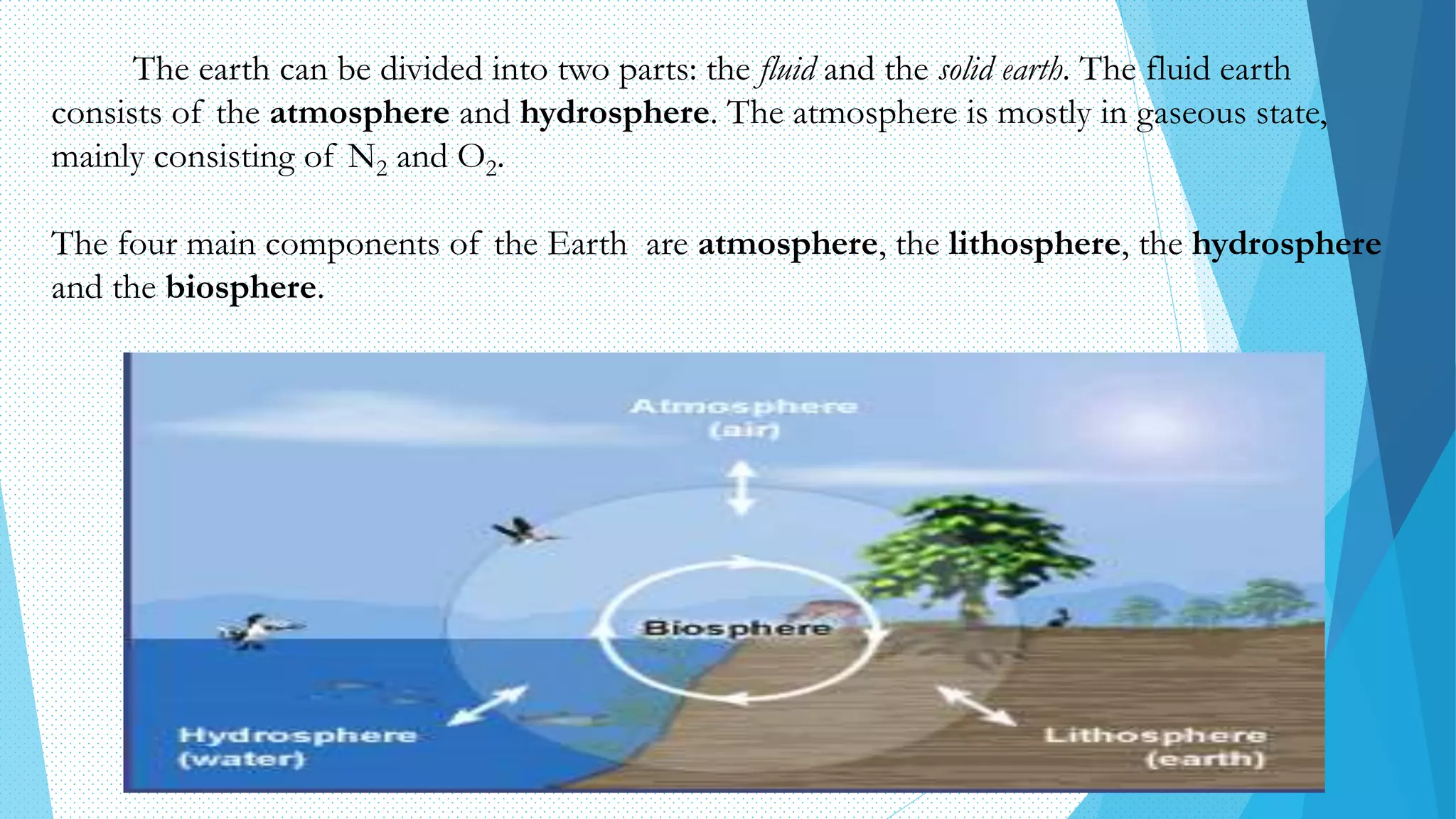Components of the earth final | PPTX