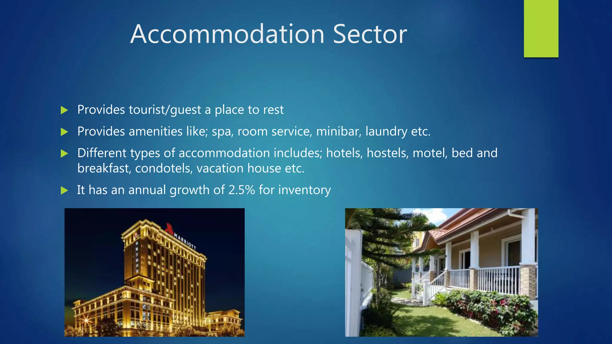 Components of the hospitality industry | PPTX