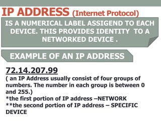 Components of the Internet and the World Wide Web | PPTX