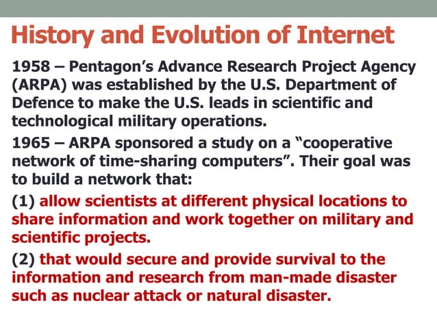 Components of the Internet and the World Wide Web | PPTX