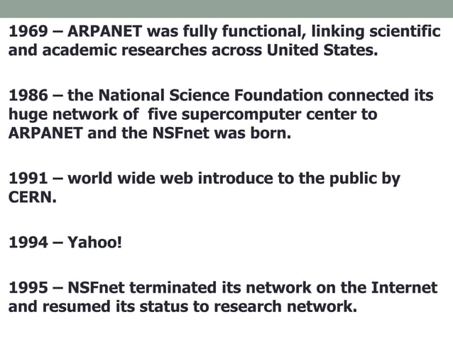 Components of the Internet and the World Wide Web | PPTX