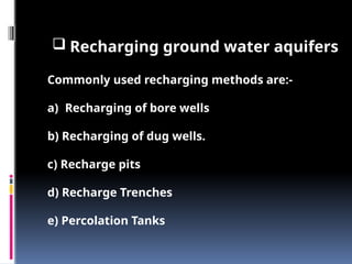 Components of the roof top rainwater harvesting.pptx