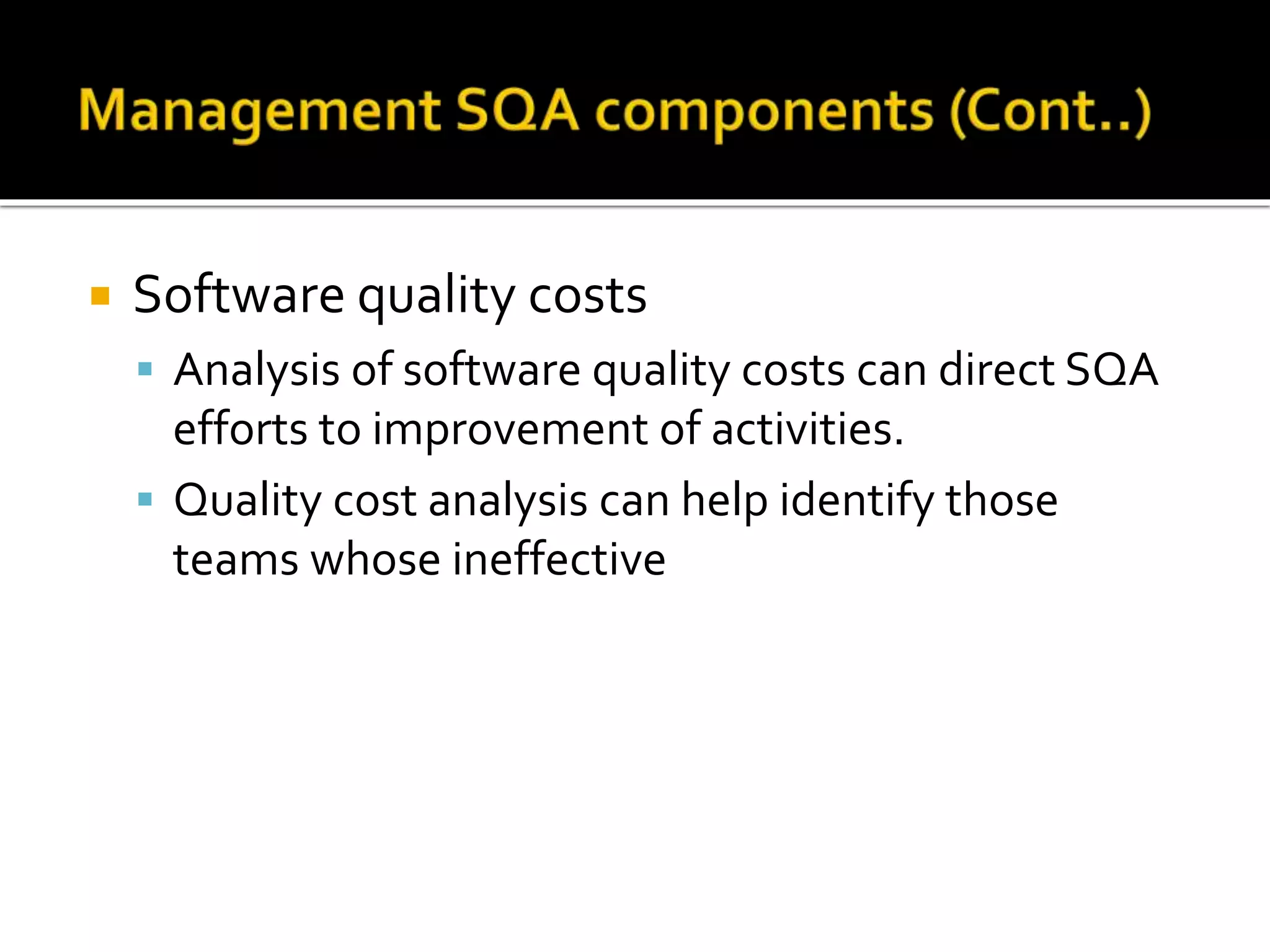 Components of the sqa system | PPTX