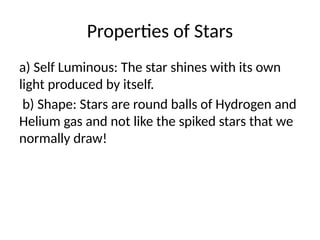 COMPONENTS OF THE UNIVERSE created by vishwanath pai | PPTX