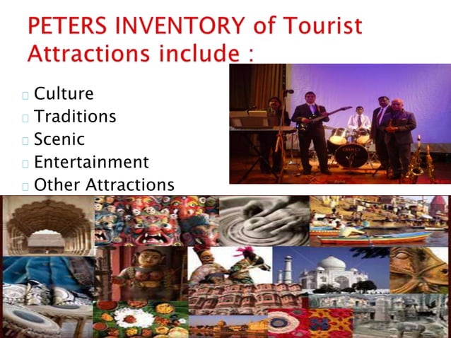 Components of tourism | PPTX