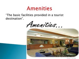 Components of tourism | PPTX