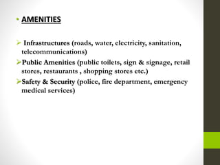 Components of tourism | PPTX