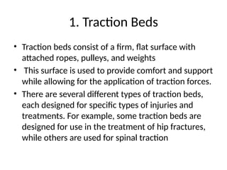 COMPONENTS OF TRACTION.pptin orthopaedics | PPTX