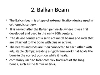 COMPONENTS OF TRACTION.pptin orthopaedics | PPTX