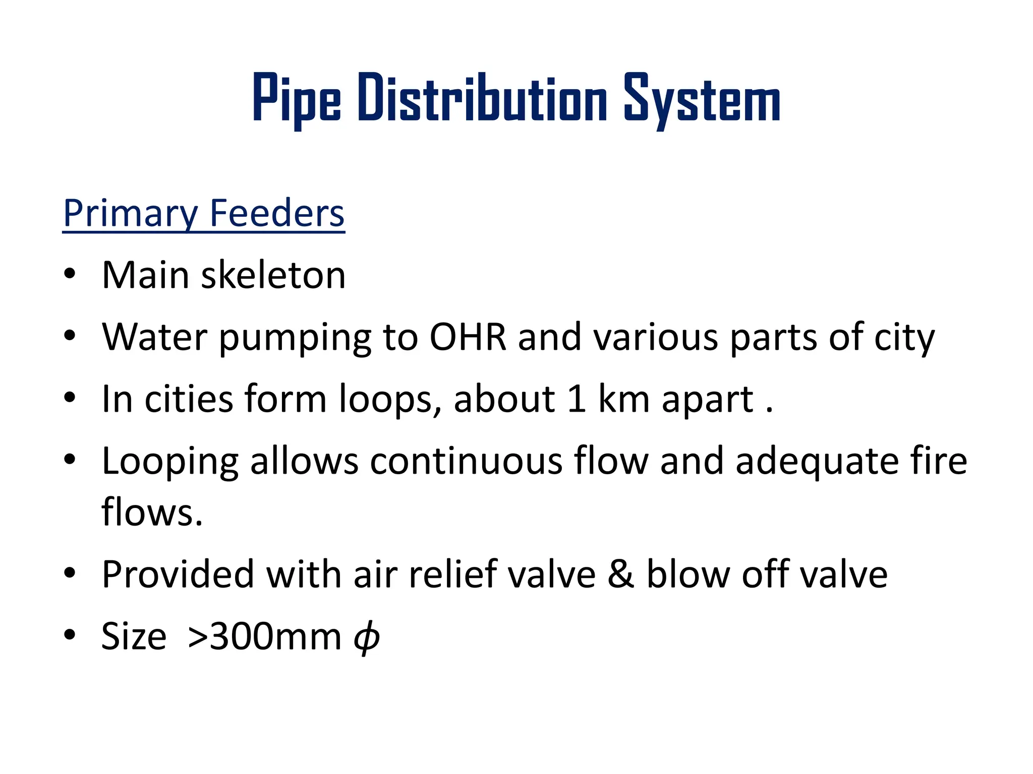 Components of Water Supply.public health engineering and water ...