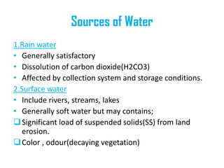 Components of Water Supply.public health engineering and water ...