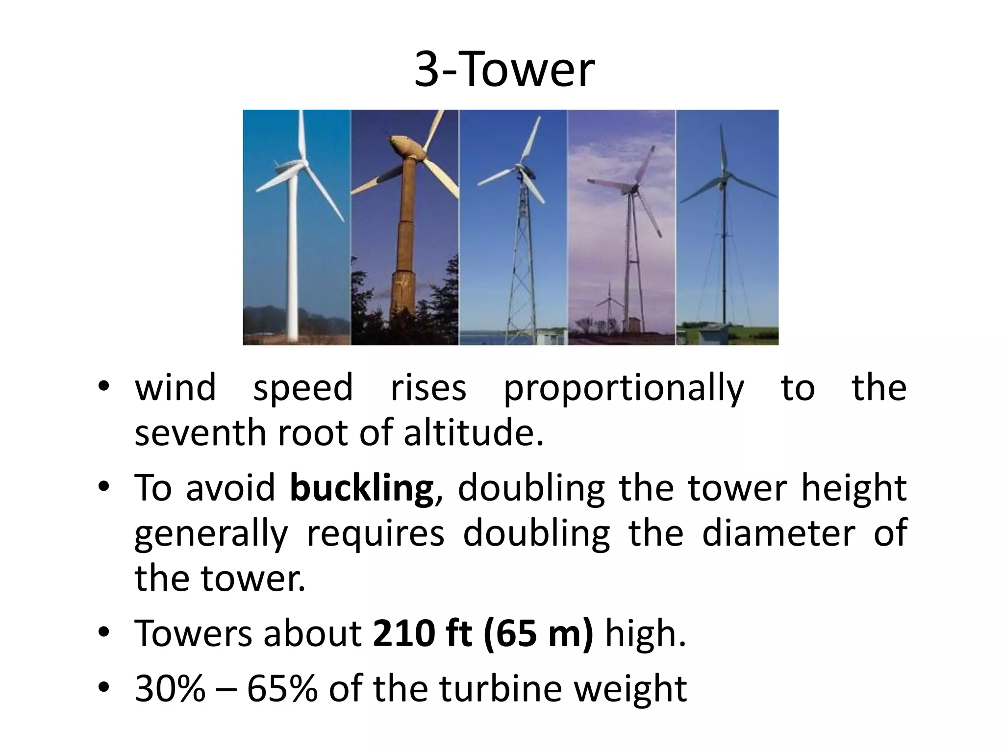 Components of wind mill | PDF