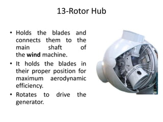 Components of wind mill | PDF