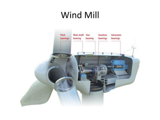 Components of wind mill | PDF