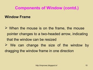 Components of windows.36