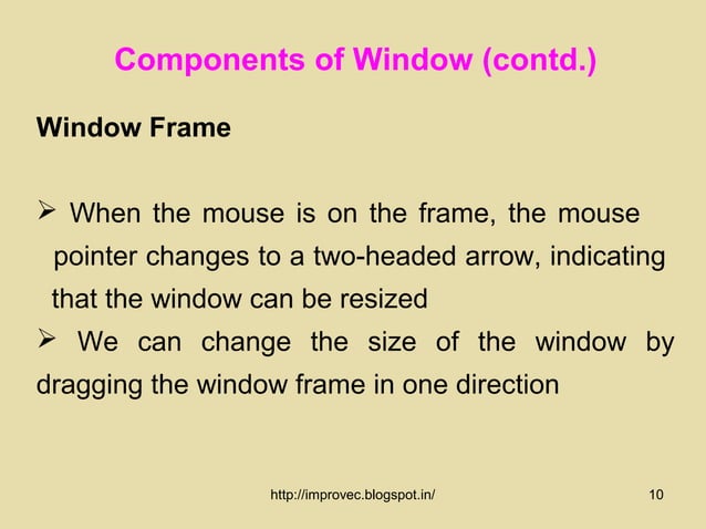 Components of windows.36