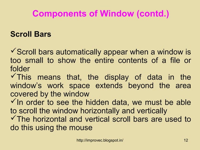 Components of windows.36
