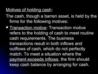 Components of working capital | PPT