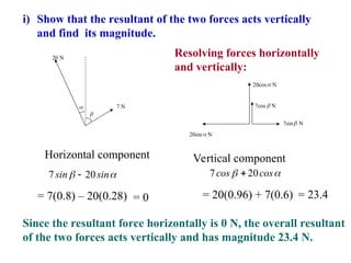 Components or resolved forces presentation.ppt