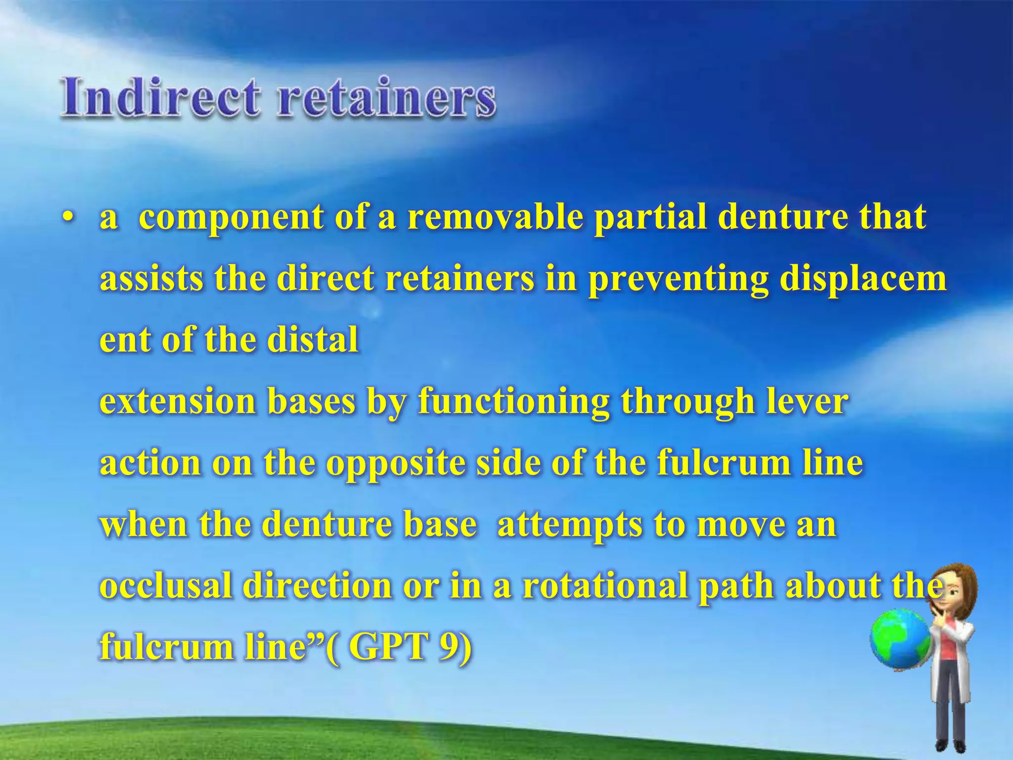 Component Parts of A Partial Denture | PPTX