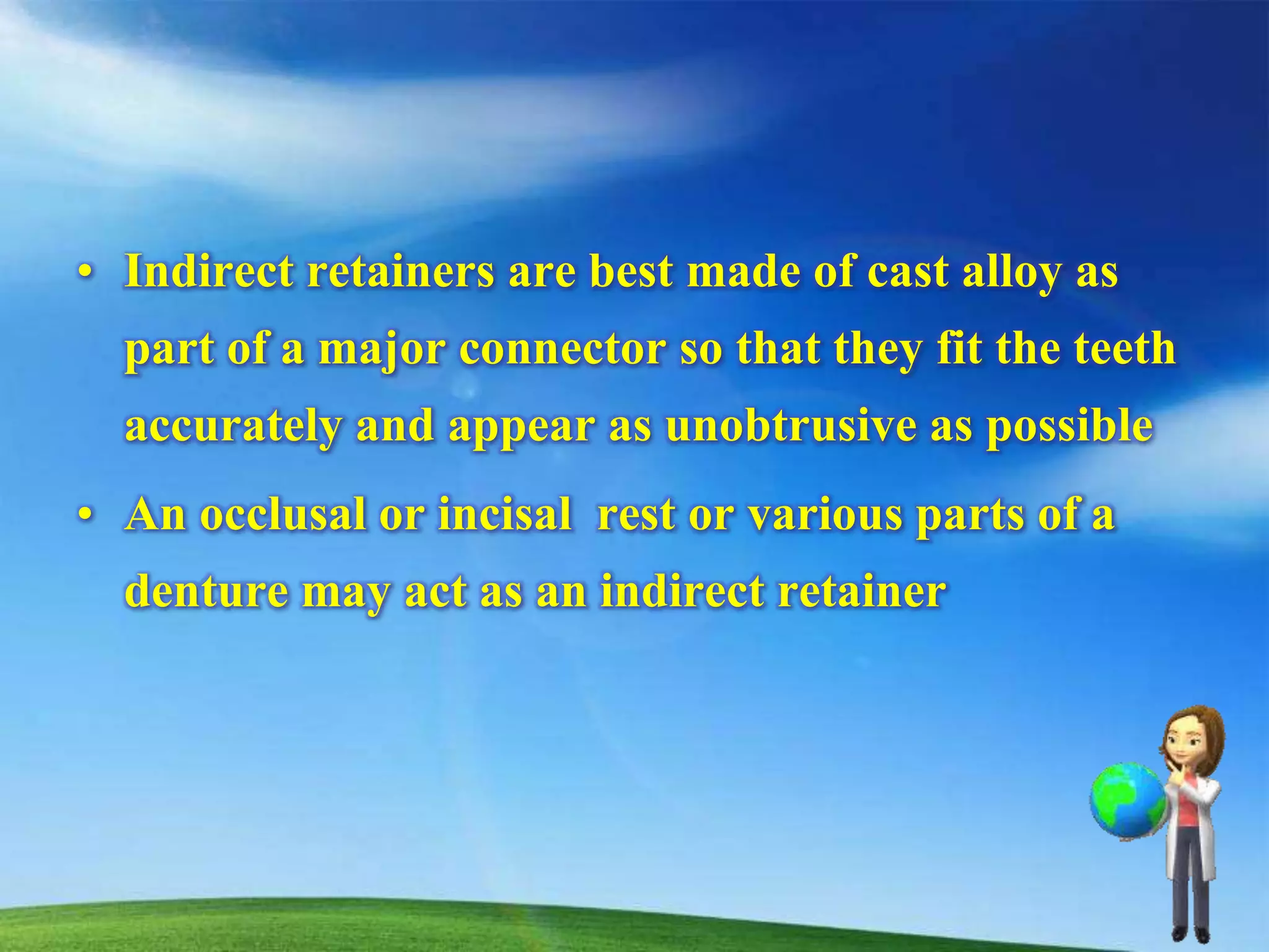 Component Parts of A Partial Denture | PPTX