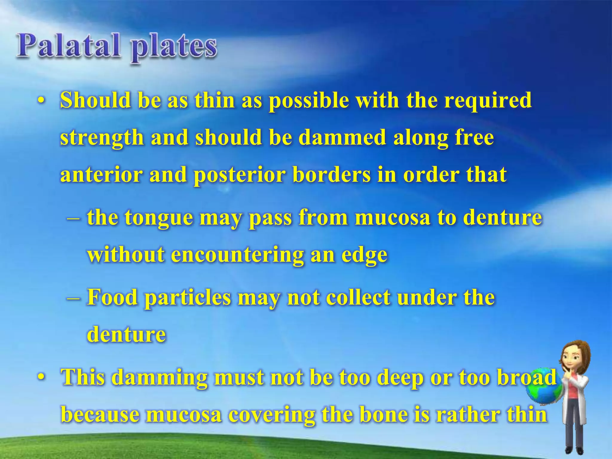Component Parts of A Partial Denture | PPTX