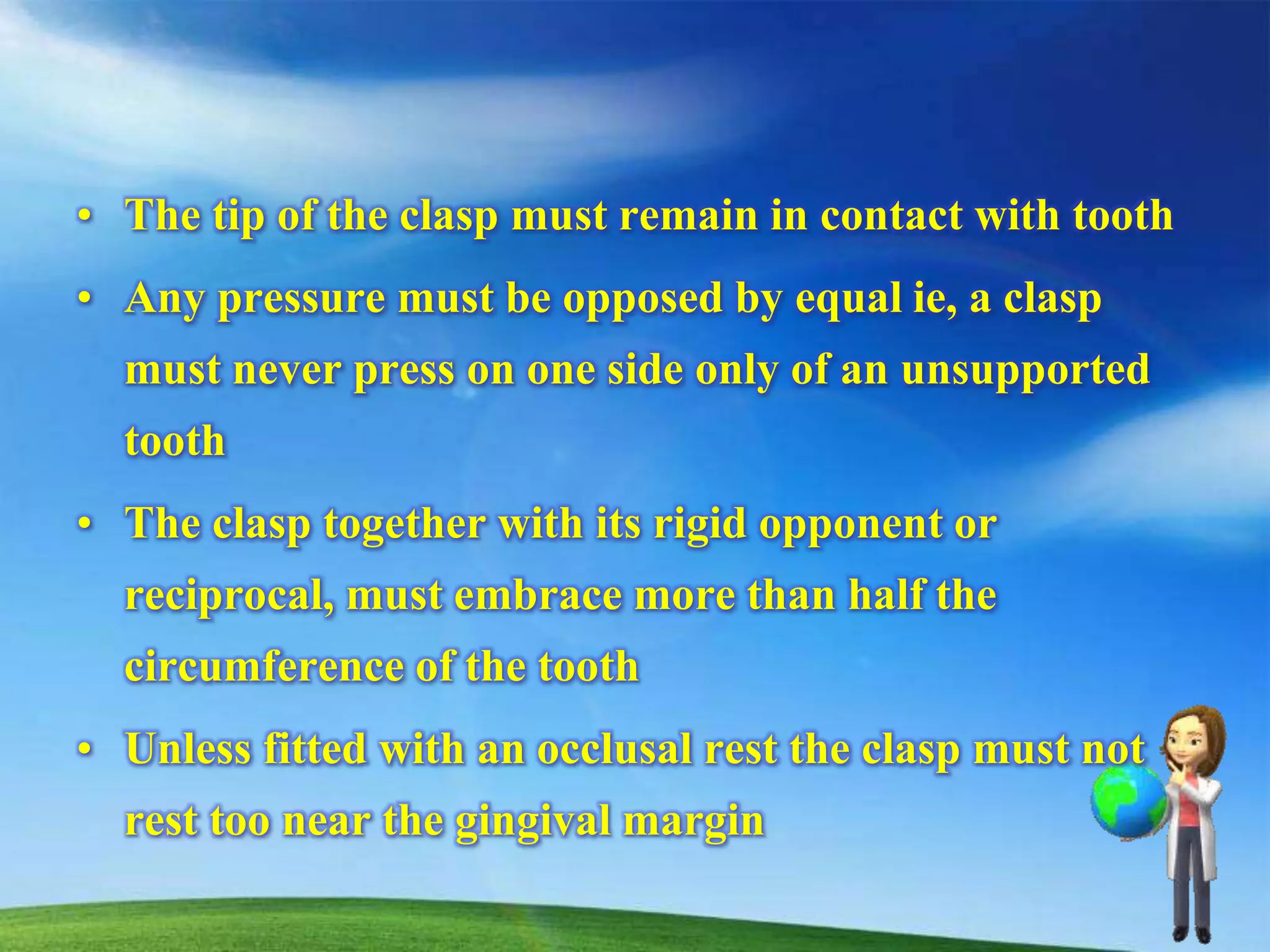 Component Parts of A Partial Denture | PPTX