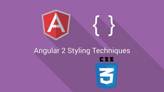 Angular 2 Component styles | PPT
