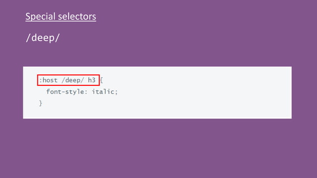 Angular 2 Component styles | PPT