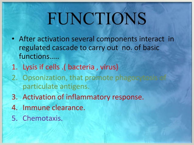 Complement system | PPT