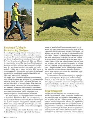 Component Training in Obedience for Police K9s | PDF
