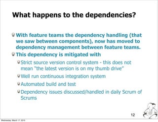 Agile Component versus Agile Feature Teams | PDF | Operating Systems ...