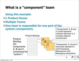 Agile Component versus Agile Feature Teams | PDF | Operating Systems ...