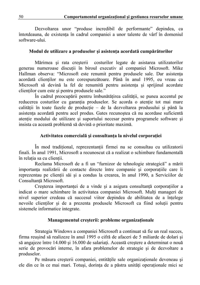 Comportament organizational | PDF