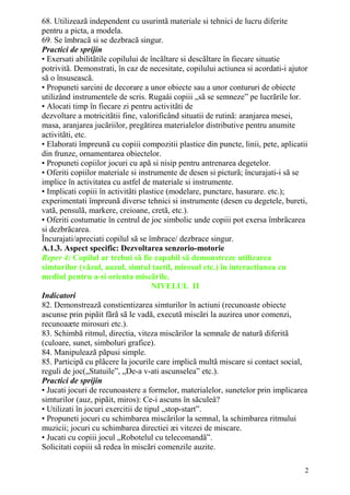 Comportamente i niv ii | DOC