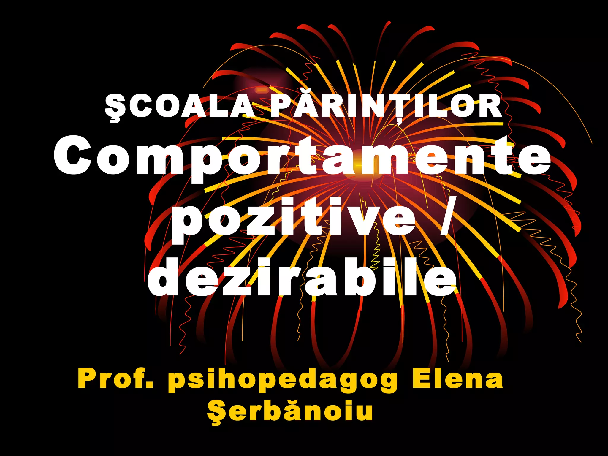 Comportamente pozitive | PPS