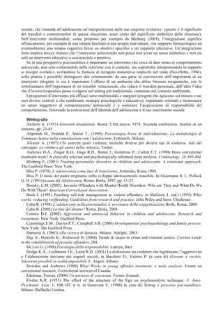 Maggiolini, Saottini - Comportamento antisociale e nascita dell'identità sociale | PDF