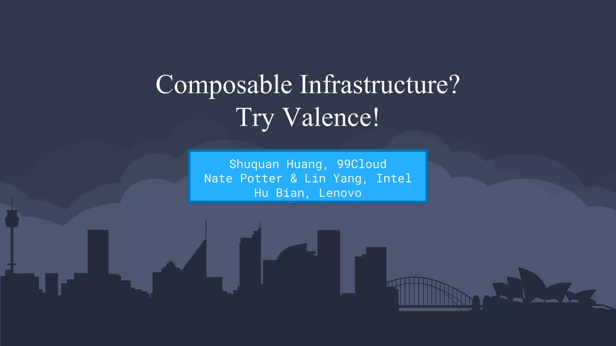 Composable infrastructure try valence | PDF | Computer Software and Applications | Computing