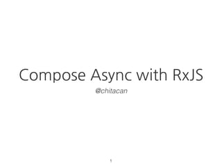 Compose Async with RxJS | PPT