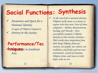 Composed Instrumental Music | PPTX