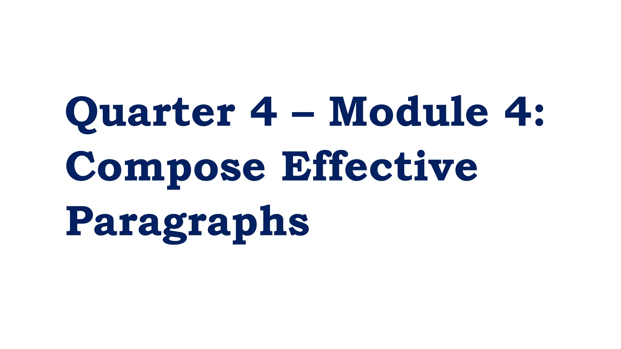 compose effective paragraph.pptx what is paragraph? | PPT