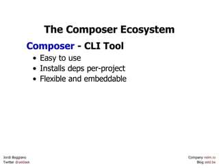 Dependency Management with Composer | PPT