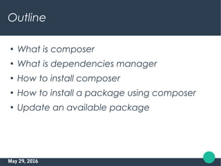 What is Composer and how to install it on Ubuntu | PPT