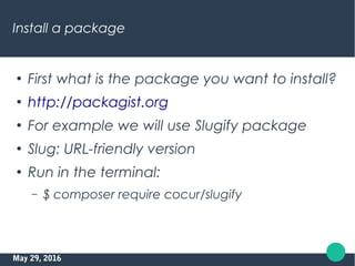 What is Composer and how to install it on Ubuntu | PPT