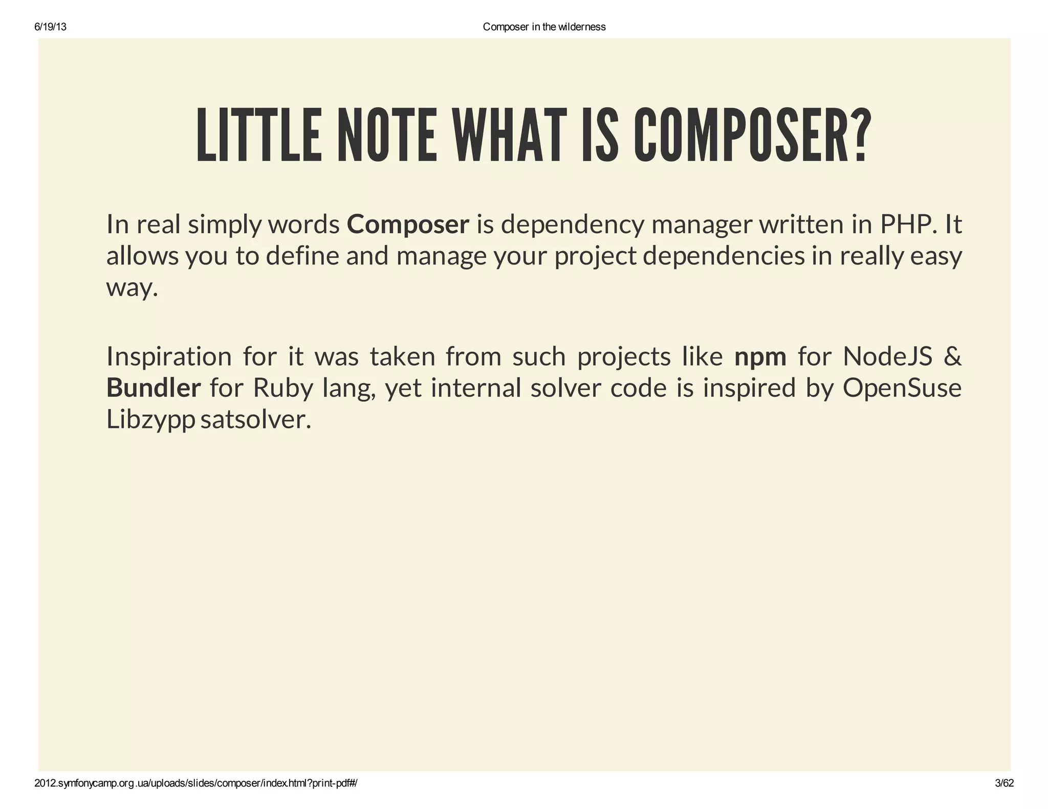 Composer in the wilderness by Josef Bielawski | PDF | Programming Languages | Computing