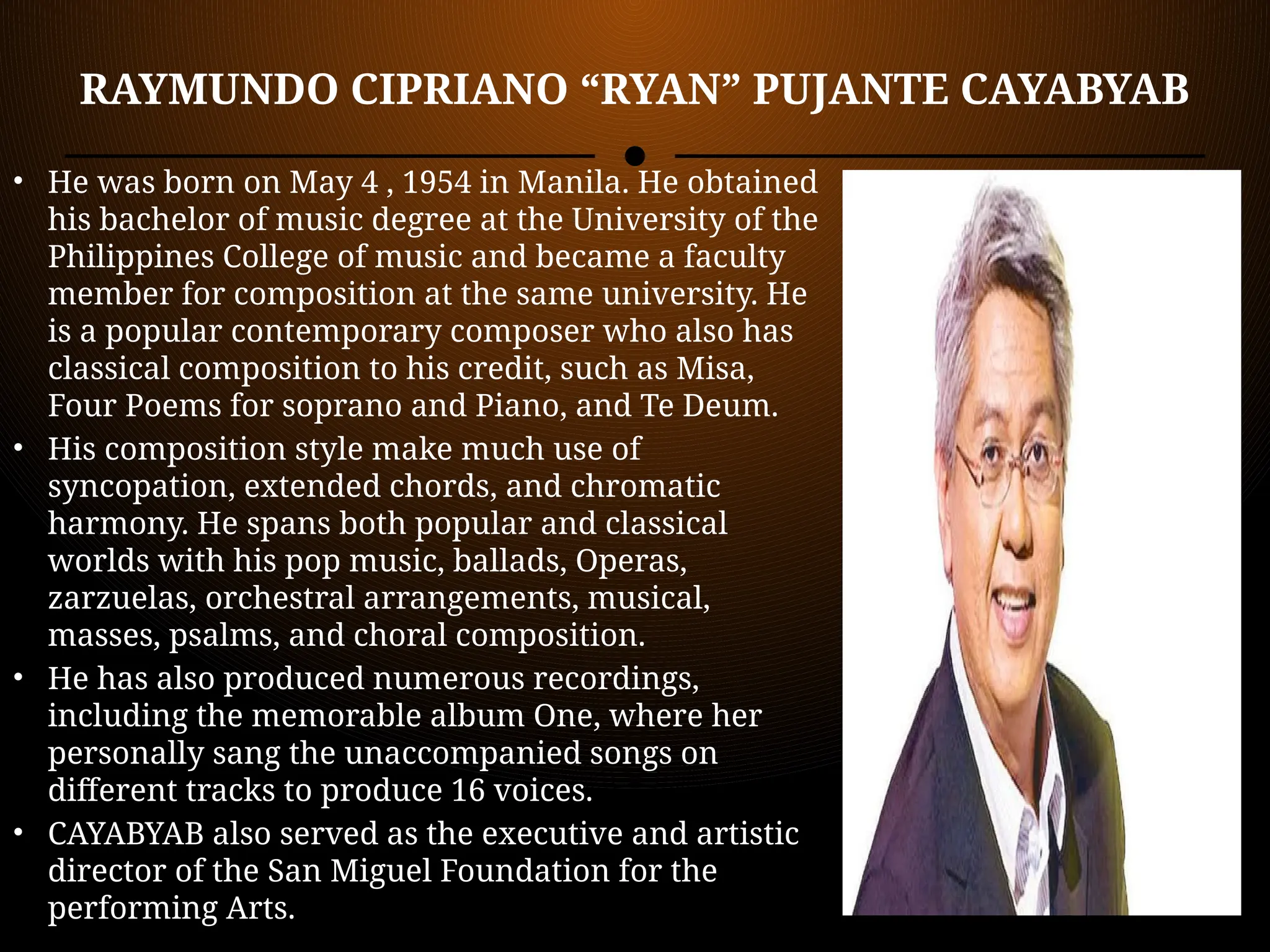 Contemporary Philippine Music: 20th Century Traditional Composers | PPTX