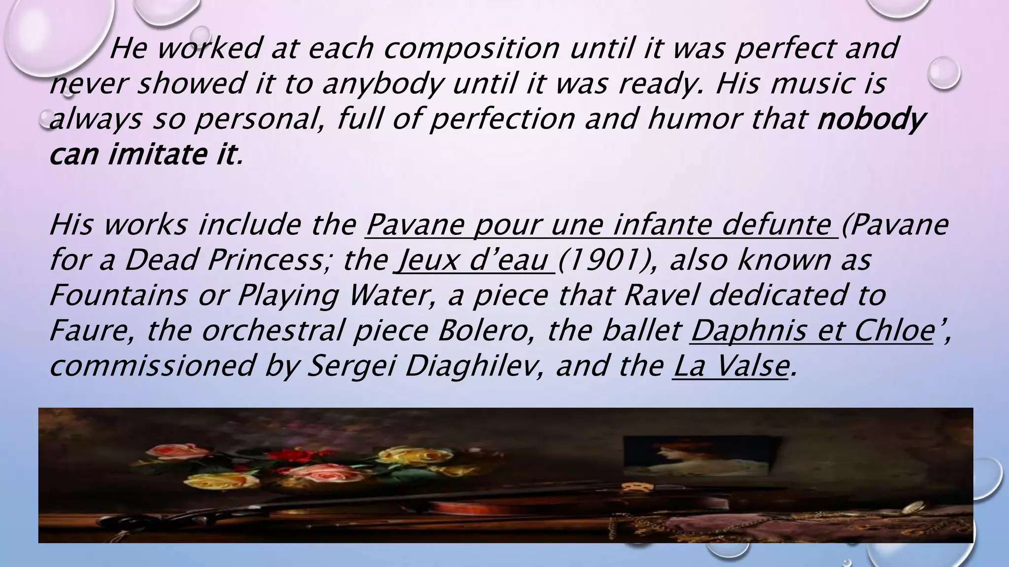 Composers of impressionist music | PPTX